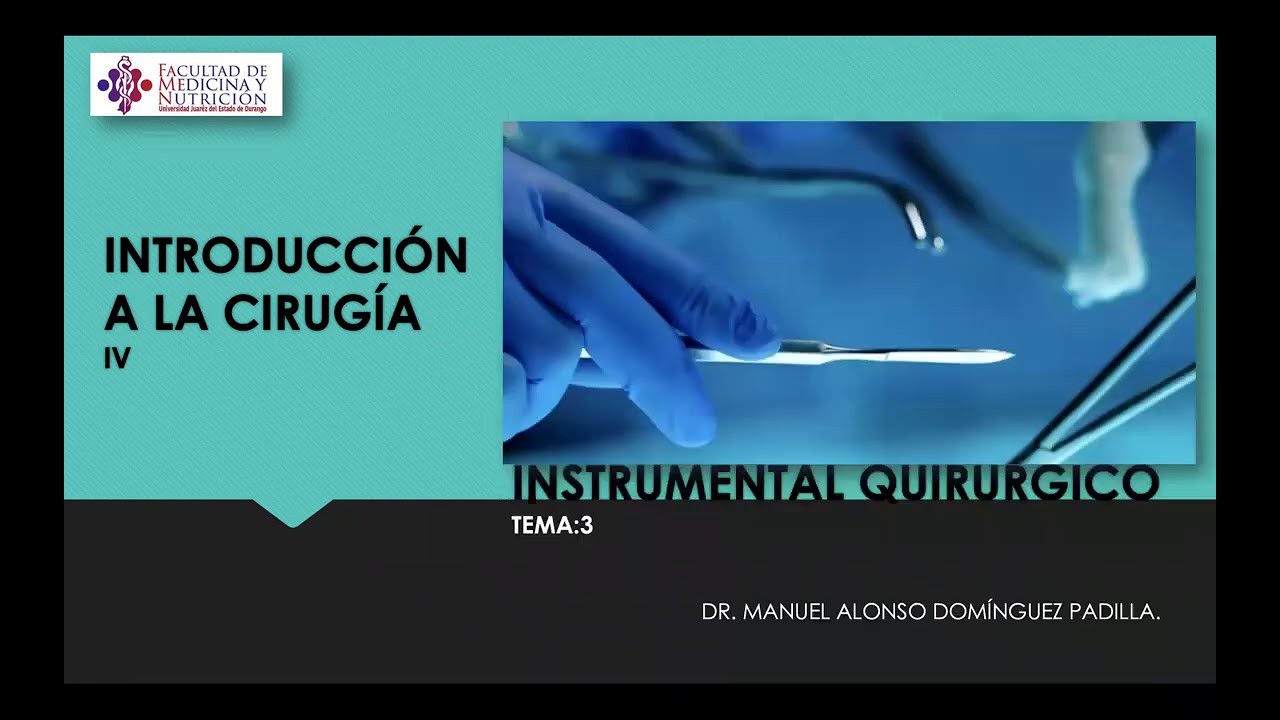 C 3. Instrumental quirúrgico.
