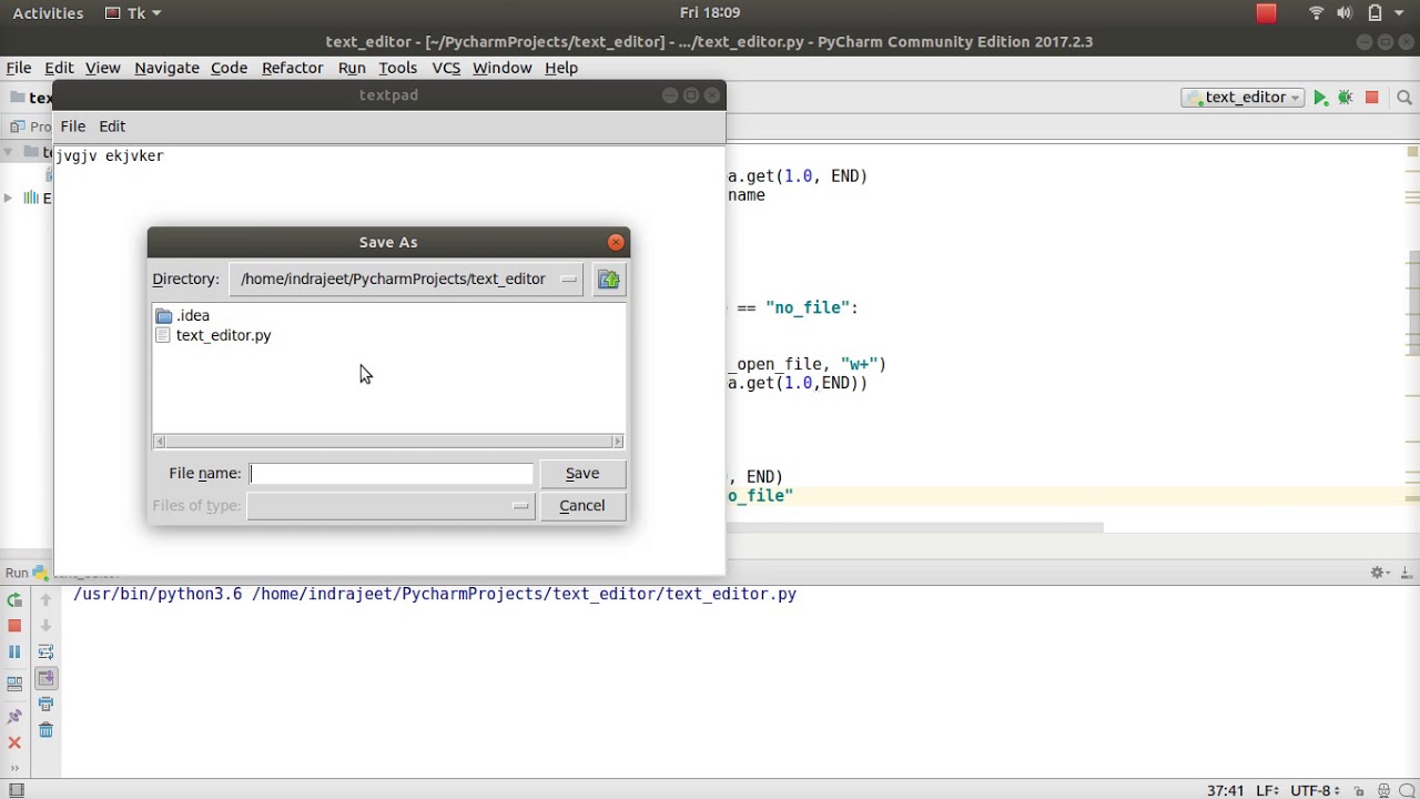 Python GUI Tutorial - 50 - text editor -adding new and exit options
