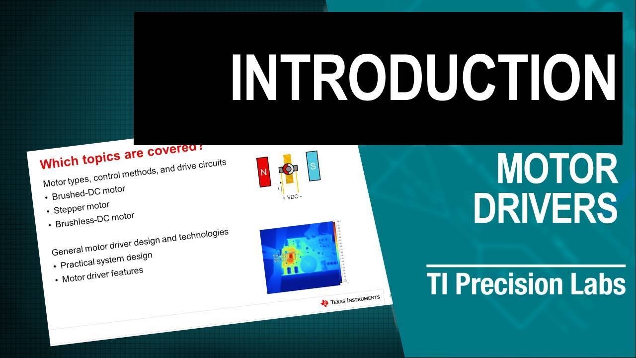 Introduction to motor drivers