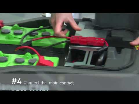 CT80: How to connect the batteries?