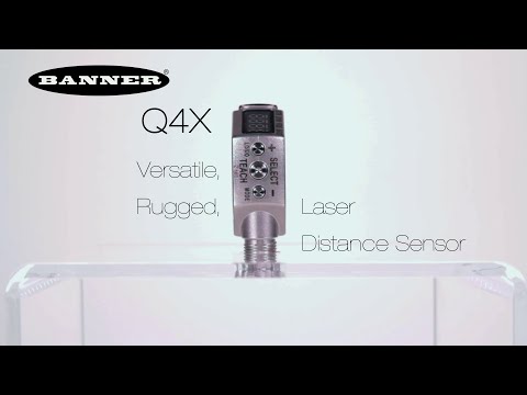 Laser Distance Sensor: Q4X Series | Banner Engineering