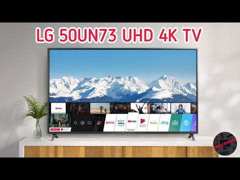 LG 50UN73 UHD 4K TV REVIEW