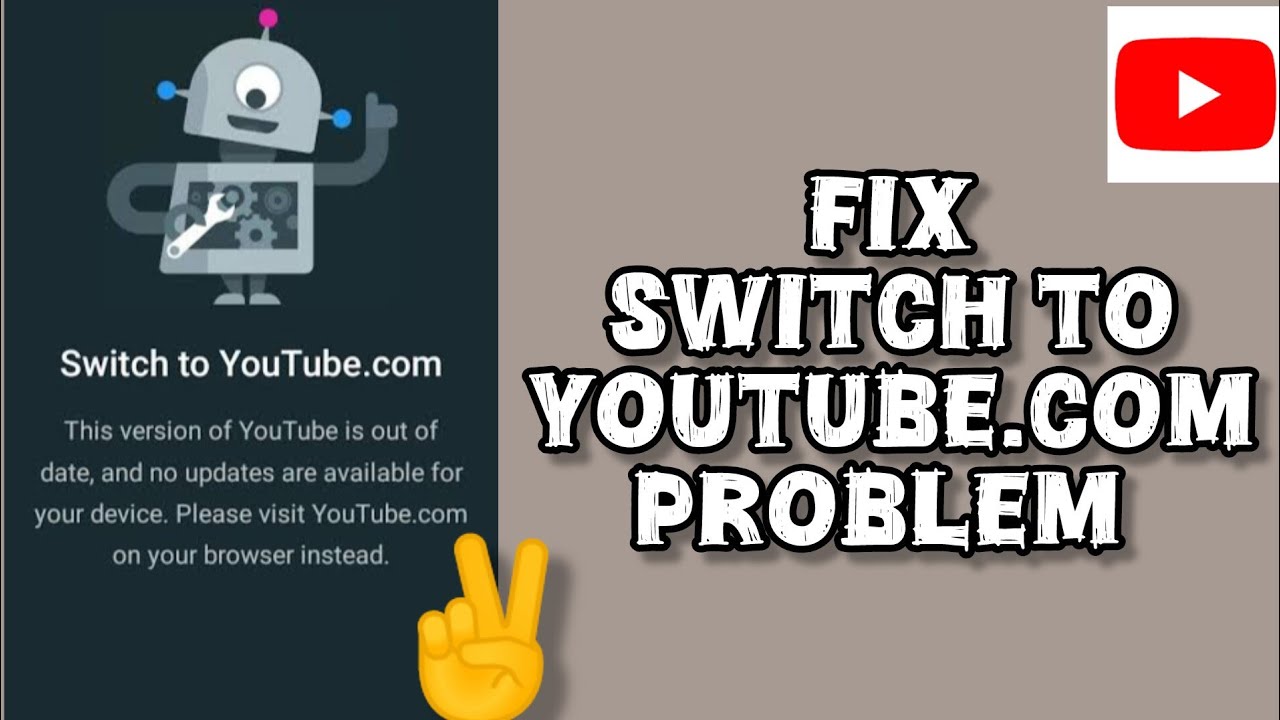 Fix YouTube App 