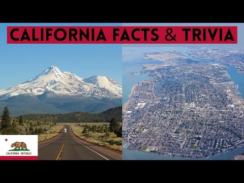 California Facts & Trivia: Cities, Counties, Mountains, Lakes, Elevations, etc.