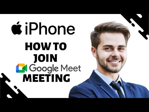 How to Join Google Meet Meeting on iphone (EASY)