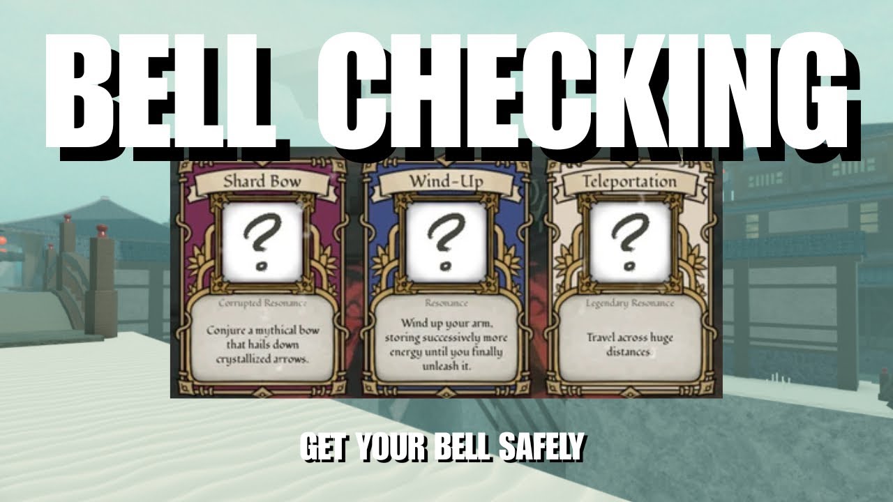 HOW TO BELL CHECK [Deepwoken]