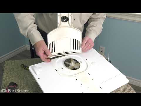 Frigidaire Refrigerator Repair - How to Replace the Evaporator Fan Motor