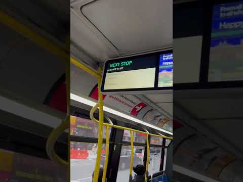 Inaccurate NSS on a M101 bus heading towards Ft. George
