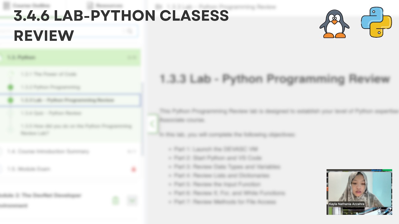 3.4.6 Lab - Python Classes Review