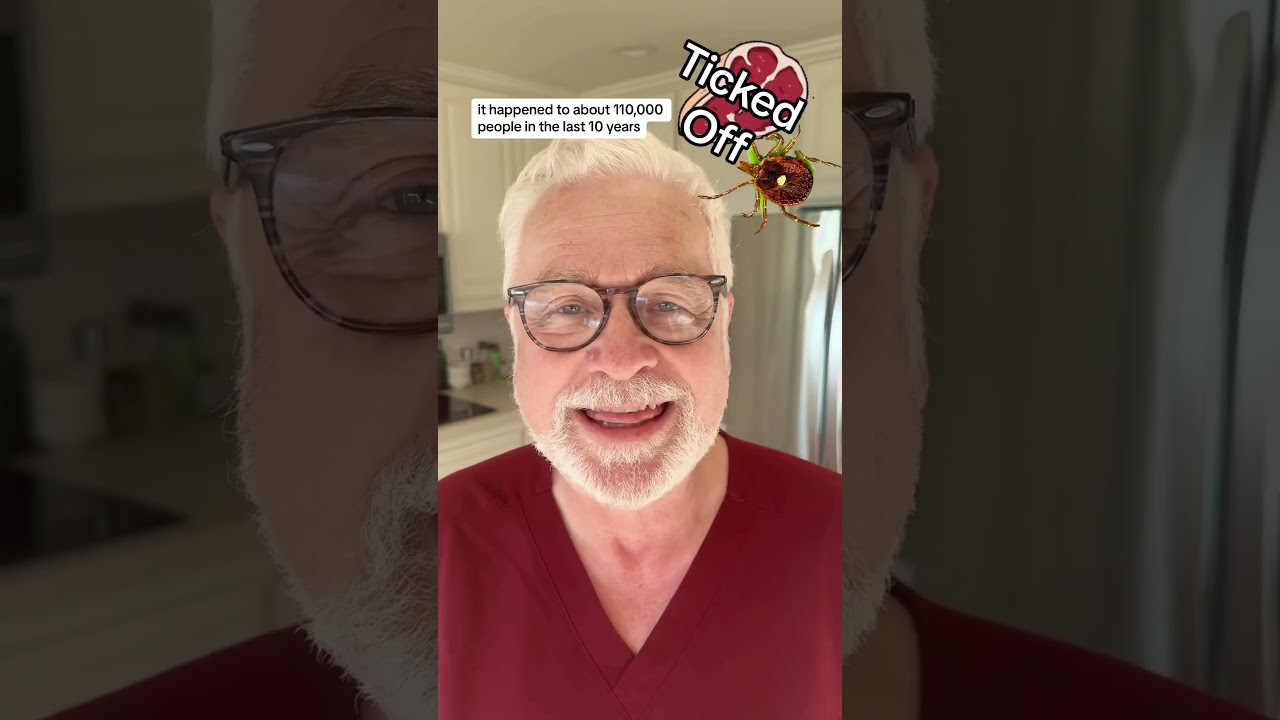 A bug bite that makes you allergic to meat?! Dr. Terry Simpson explains! #doctor #meat #allergy #dr