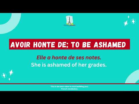 10 French Expressions with Avoir