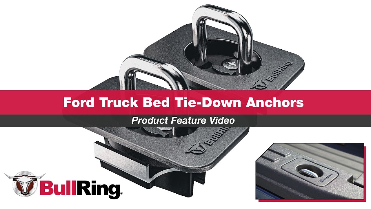 BullRing USA Ford Truck Bed Tie Down Anchors - Product Feature