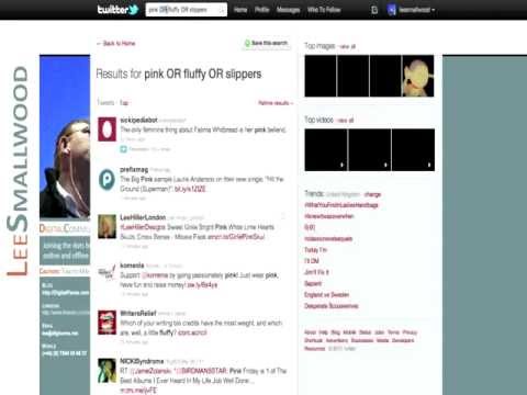 How-To Use Twitter Advanced Search