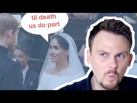 English Wedding Vows 👰 🎩