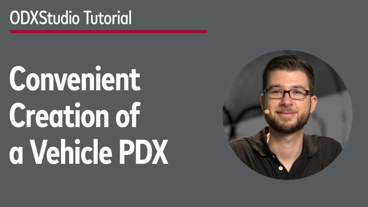 ODXStudio | ODX Authoring Tool for all Categories ODX-D, ODX-C, ODX-V ...