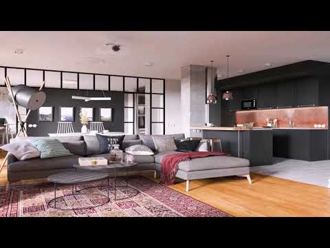 Minimalist Studio Apartment Interior Design (see description)