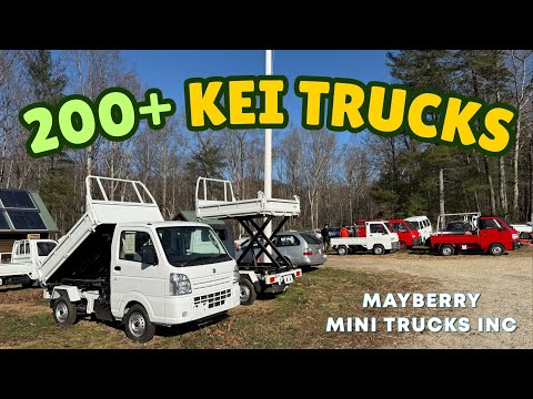 Largest Kei Truck Dealership In America "Mayberry Mini Trucks"