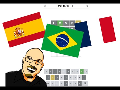 Wordle in Spanish, French, and Portuguese!