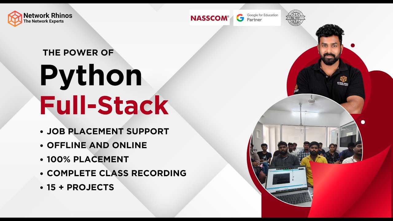 Python Full Stack Developer Course | 3 Months Job-Oriented Program @ Network Rhinos