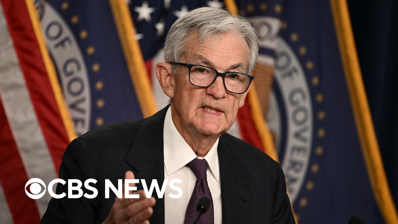 Jerome Powell discusses Fed's decision to keep rates steady | full video