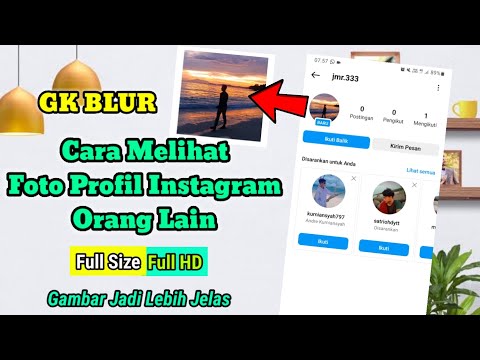 Cara Melihat Foto Profil Instagram Orang Lain Full HD Tidak Buram