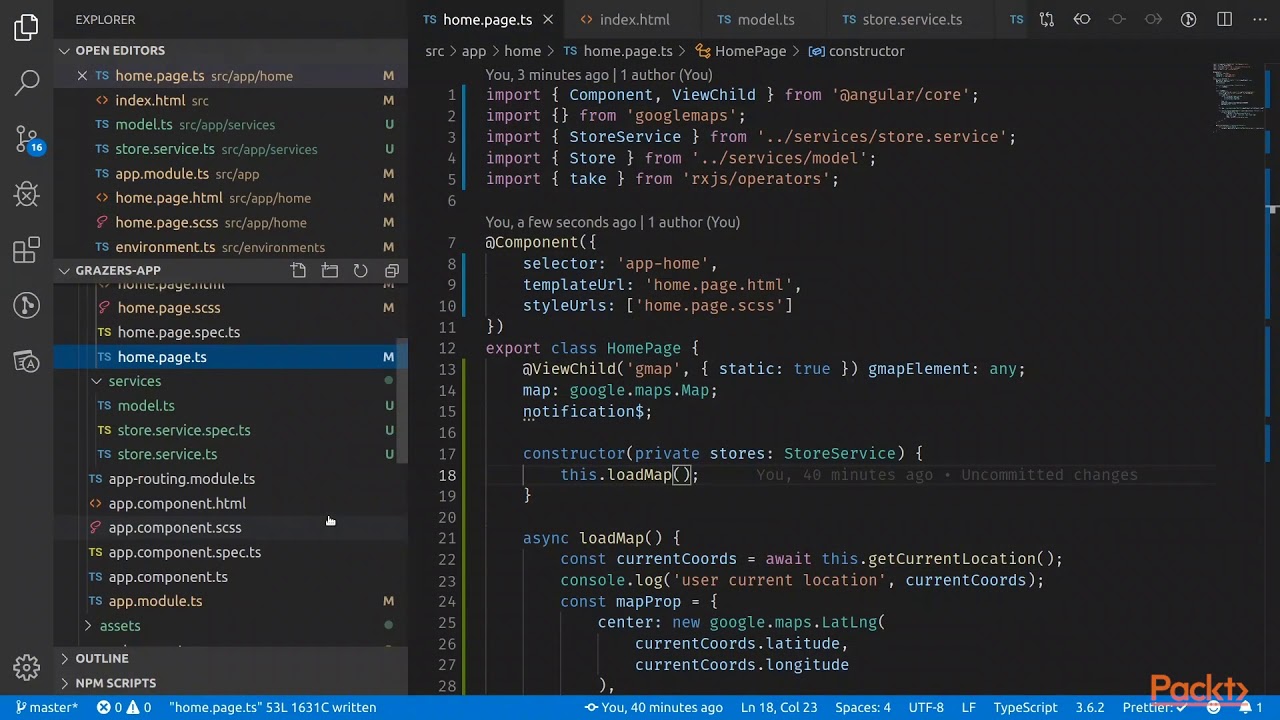 Ionic 4 Projects : Adding Google Maps | packtpub.com