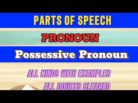 What is Possessive Pronoun?--Urdu-Hindi Explanation