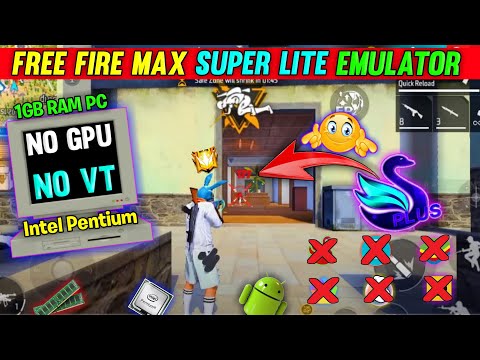 New Lite Emulator For Low End Pc | Free Fire And Free Fire Max |1GB 2GB RAM |No Graphic Card |No Lag