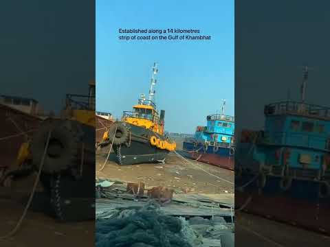 Asia's Largest Ship Recycling yard Alang