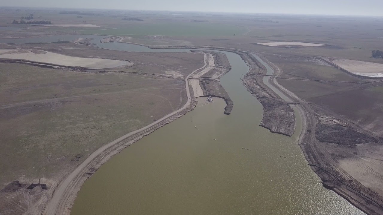 Desde adentro: así se trabaja en las obras del Río Salado - 25 Digital