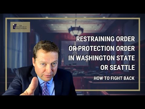 Restraining Order or Protection Order | Washington State Attorney