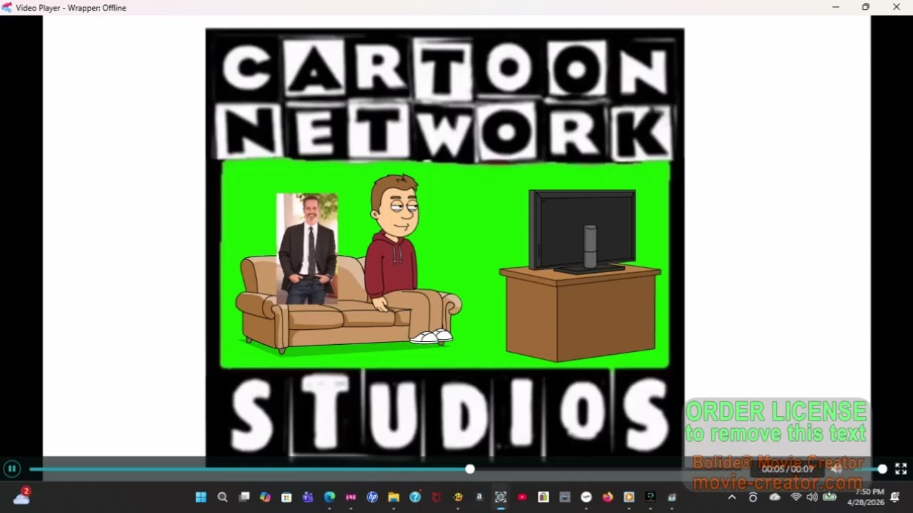 Cartoon Network Studios Logo Featuring Eric & Jim Sidoti (Version 2)