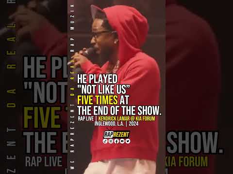 K.Dot caused earthquake at Inglewood, LA #kdot #kendricklamar #notlikeus #tupac #makaveli #drake