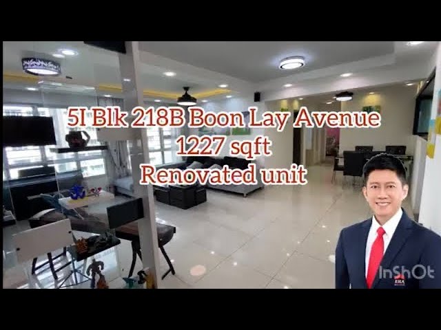5 Room (5I) HDB for Sale in 218B Boon Lay Avenue - 1,227 sqft