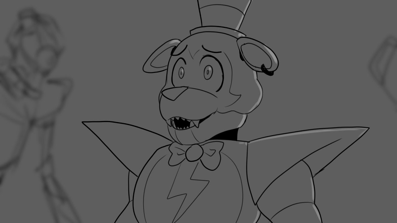 Glamrock Freddy has a crisis | FNAF Security Breach ANIMATIC