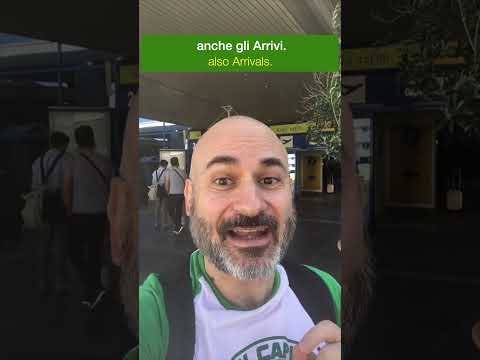 ✈️ At the airport - Airport Vocabulary in Italian (Part 1) 🇮🇹