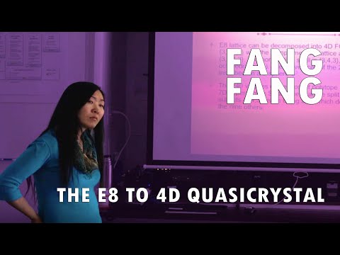 Fang Fang - the E8 to 4D Quasicrystal