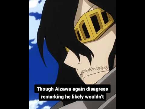 Did you know this about "Aizawa in MHA"... #anime
