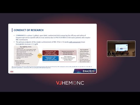 COMMANDS: luspatercept vs epoetin alfa for anemia in ESA-naive LR-MDS