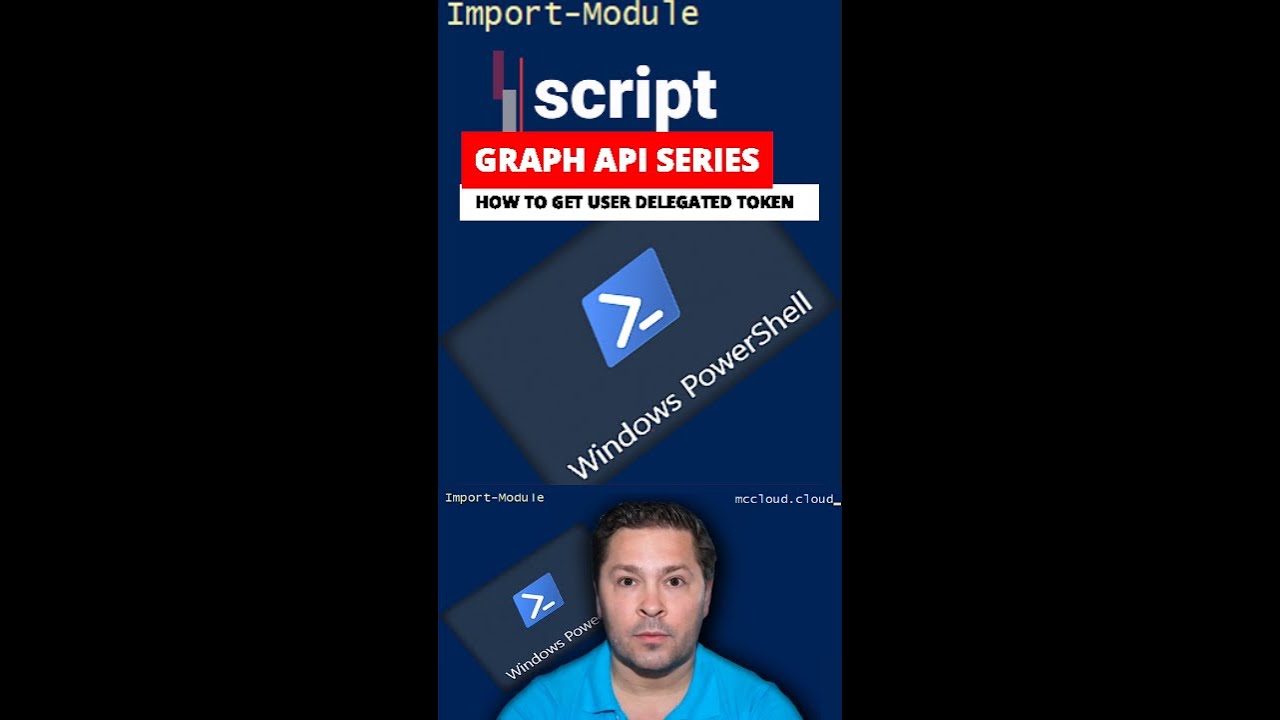 How to get user delegated token using powershell