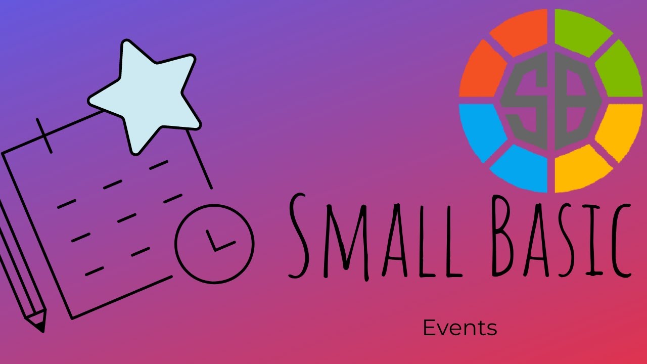 Small Basic | Events