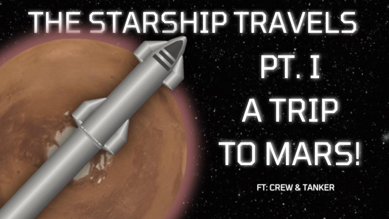 Realistic SpaceX Starship Crew | PT. I - OFF TO MARS! | #mars