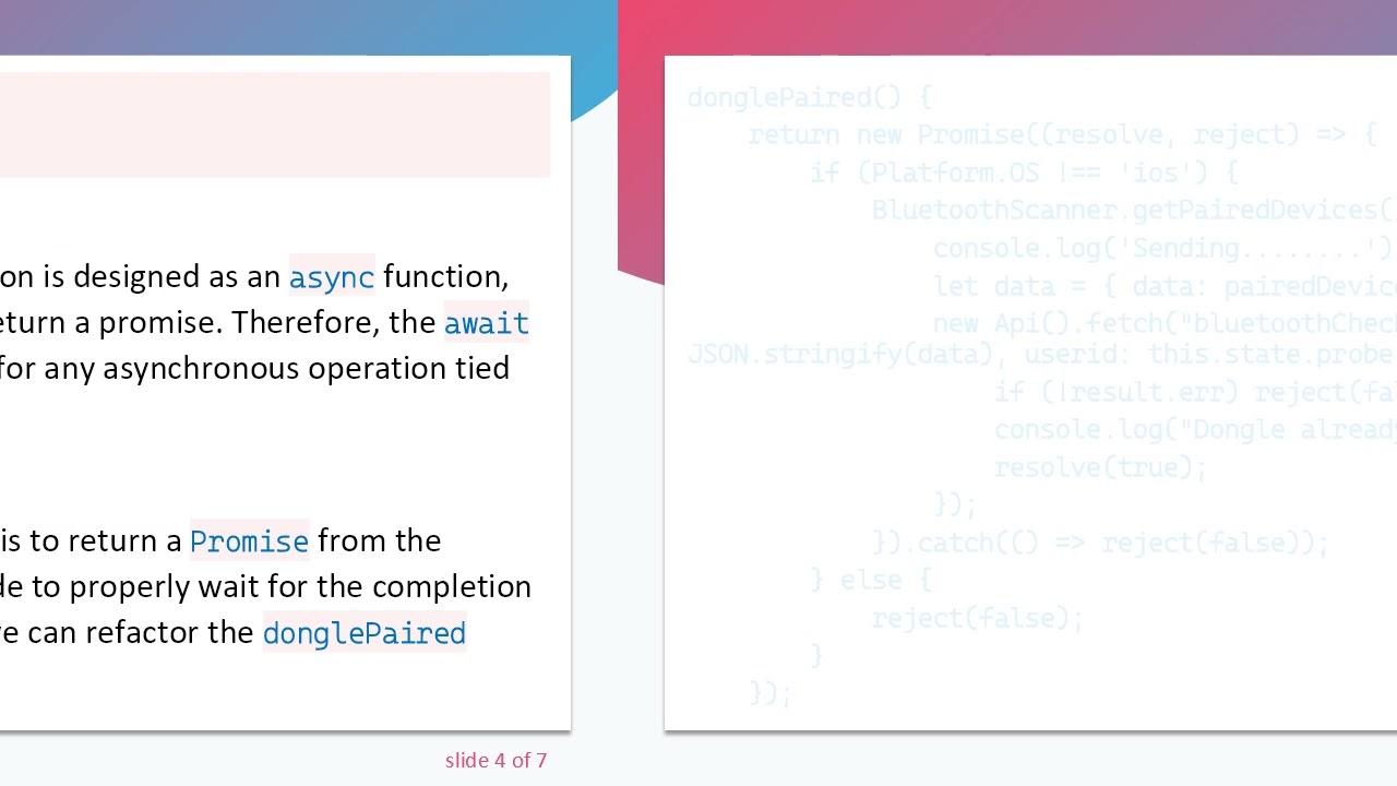 How to Handle Callbacks in Async Functions with JavaScript and React Native