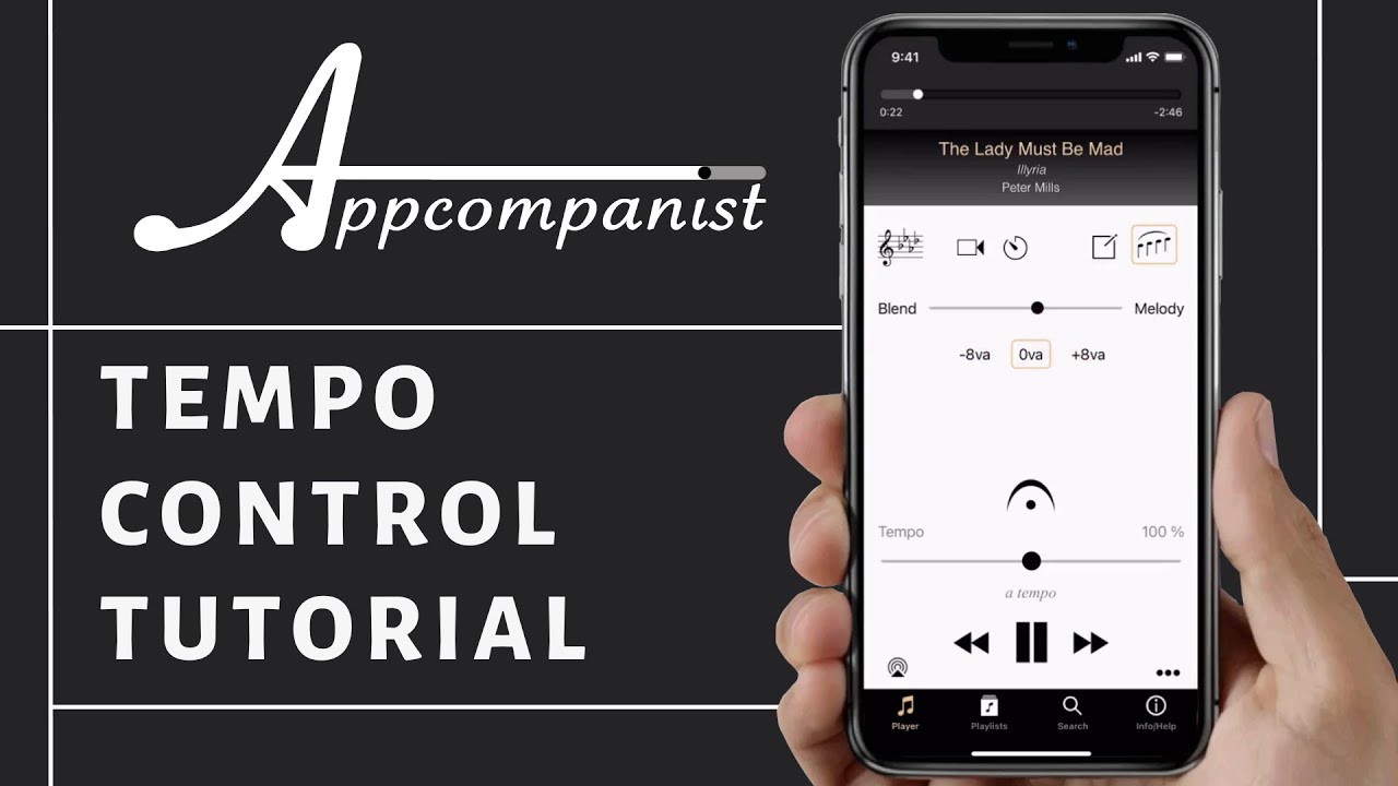 Appcompanist Tempo Controls Tutorial