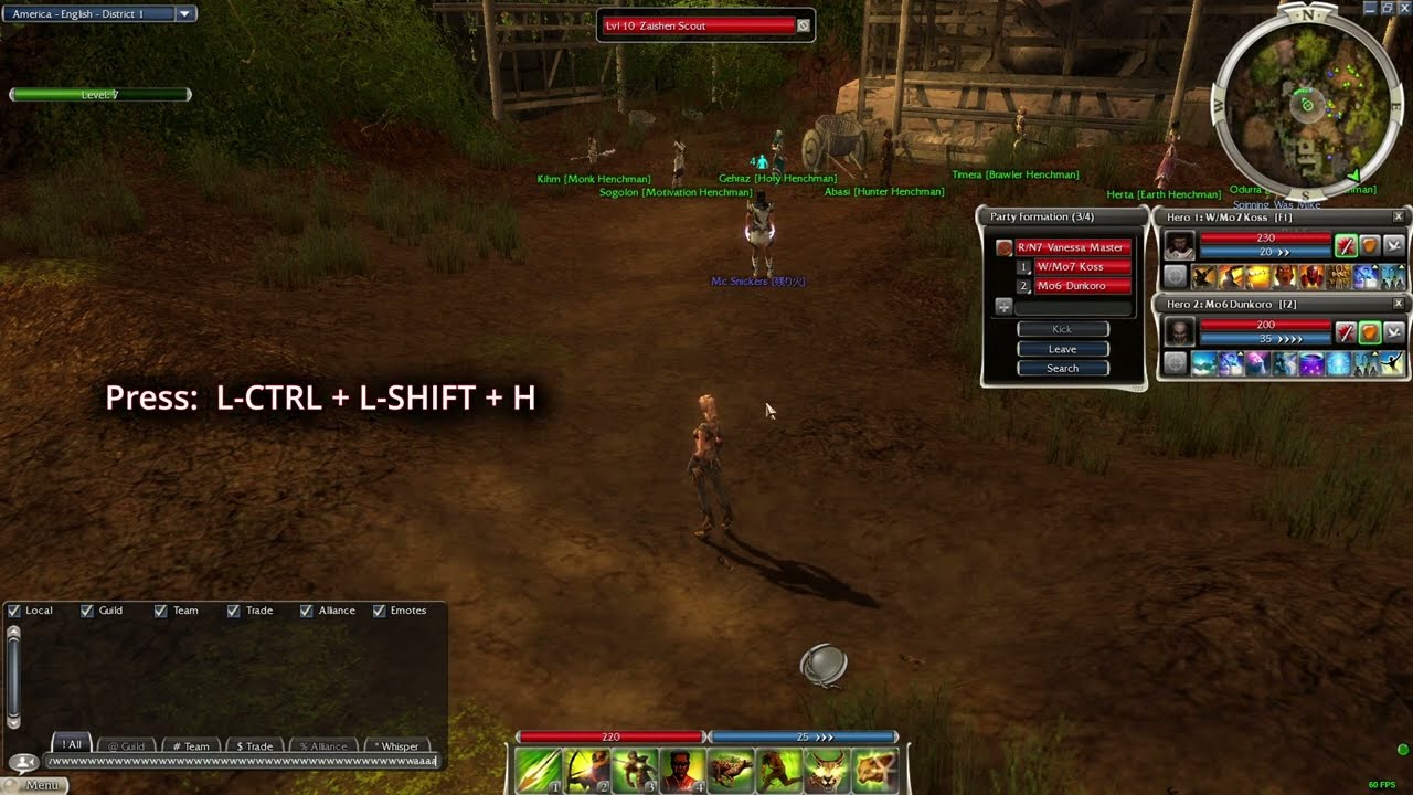 GW1│ How to HIDE UI ( To take screenshot ) - Fast Guide 2025