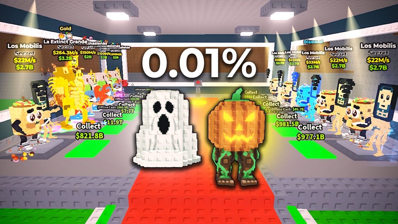 Fusing My RAREST BRAINROTS for SPOOKY & PUMPKY In Steal A Brainrot..