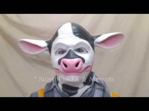 Small Cow/Bull Muzzle [042] : Northfur FX, latex prosthetic faces