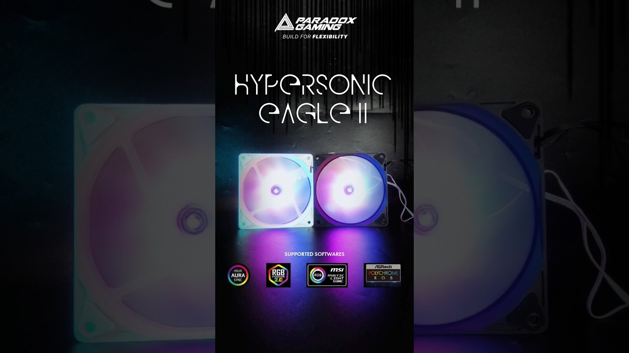 Shine bright like Paradox Gaming Hypersonic Eagle II #paradoxgamingid #buildpc #pc #gaming #pcgaming