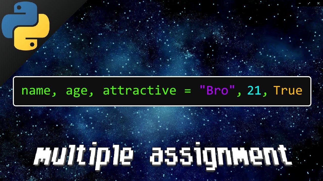 Python multiple assignment 🔠
