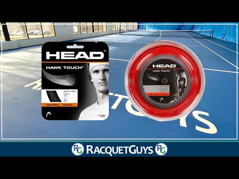 Head Hawk Touch 17/1.25 Tennis String (Anthracite) | RacquetGuys.ca